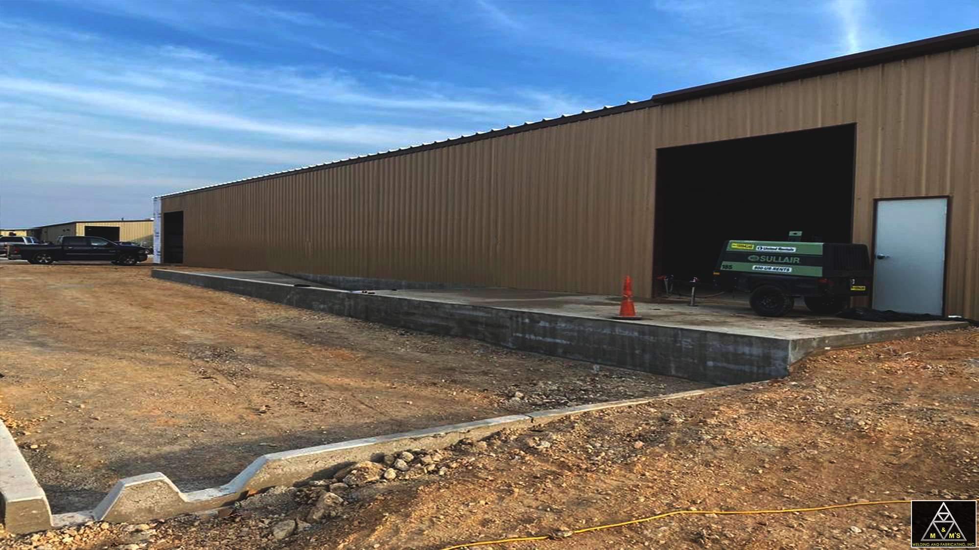 PEMB (pre-engineered metal building) – M&MS Welding and Fabricating, Inc.